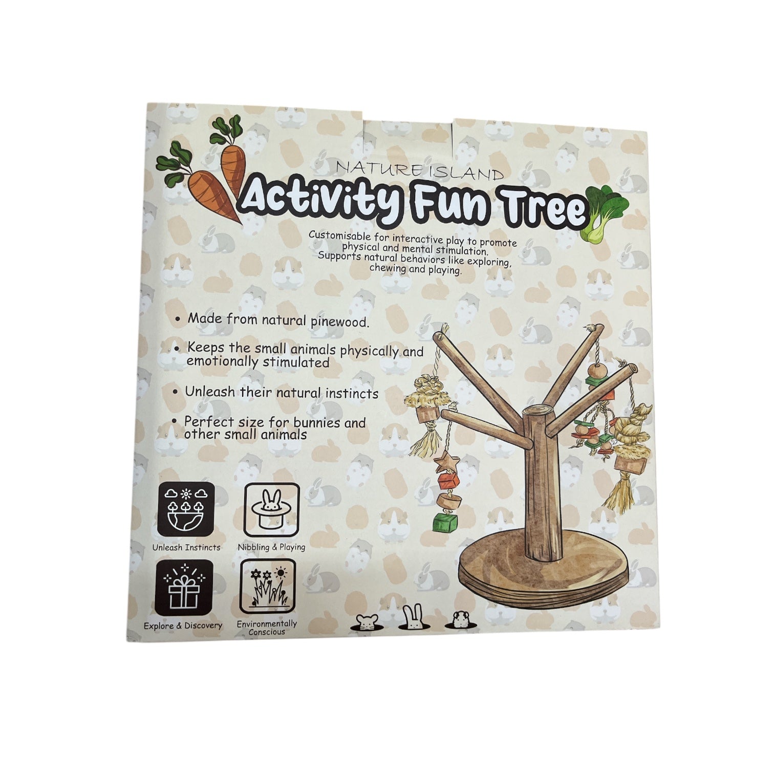 Activity Fun Tree – Mares Mini Lop Bunnies